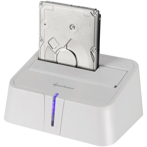 Sharkoon Quickport XT USB 3.0 Wit - TrueBase - Duidelijk deskundig