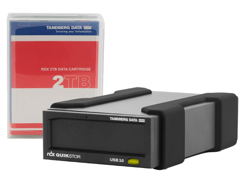 Tandberg RDX QuickStor external Drive 2TB - TrueBase - Duidelijk deskundig