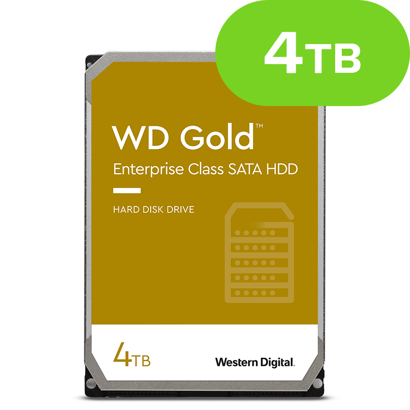 4TB WD Gold Enterprise WD4003FRYZ - TrueBase - Duidelijk deskundig