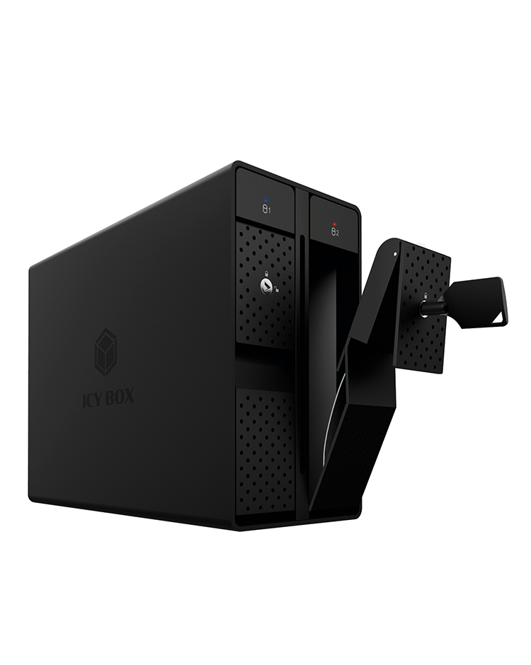 ICY BOX RAID enclosure USB-C IB-RD3802-C31 - TrueBase - Duidelijk deskundig