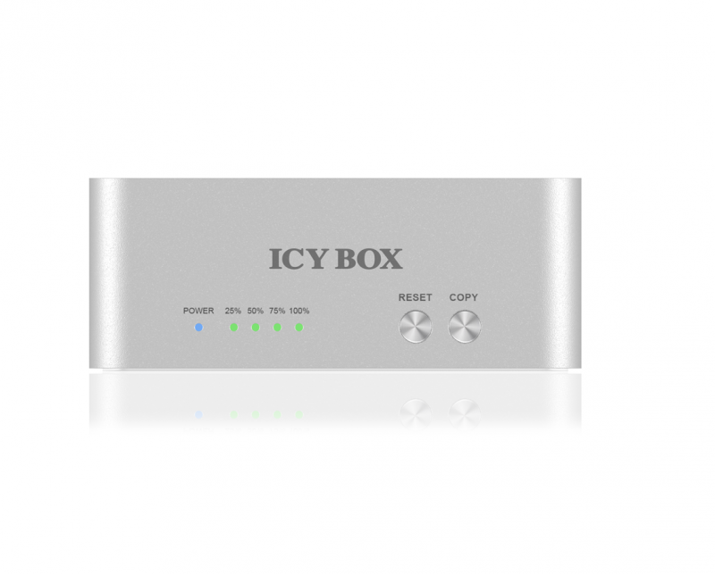 ICY BOX 2bay docking- en clone station IB-120CL-U3 - TrueBase ...